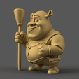 📁 Fun Shrek 3D STL File for Unique Home Decor・ STL File for 3D printing ...