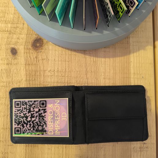 🏢 rotating business card display for 40 units (standard size)・ STL File ...
