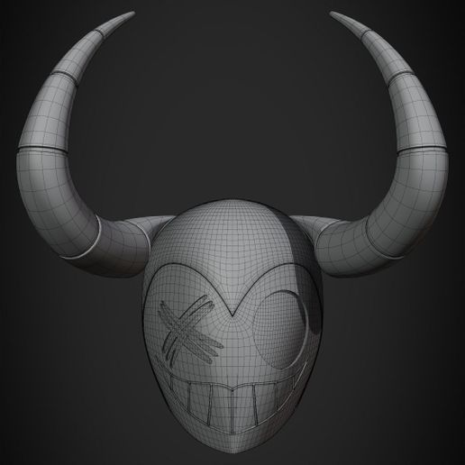 🏨 Hazbin Hotel Angel Exorcist Mask for Cosplay・ STL File for 3D ...