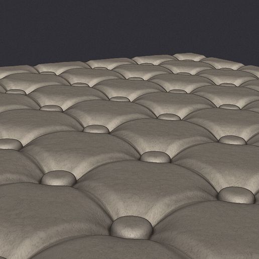 👨‍🎨 Quilted Fabric Leather Seamless Texture 3D Model・ STL File for 3D ...