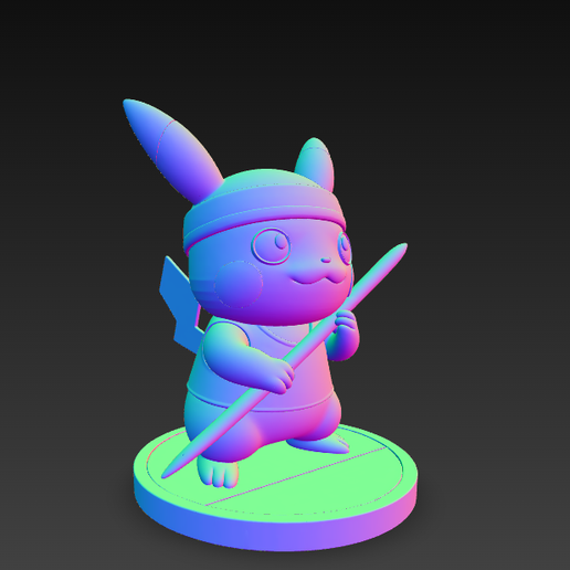🐉 Pikachu olympic pack 1・ STL File for 3D printing・Cults