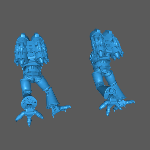 🦢 Vulture of the Eye MK1 Legs + Torso + Jetpack・ STL File for 3D ...