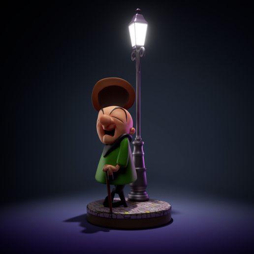 👨 Mr Magoo・ 3D File for 3D printing・Cults