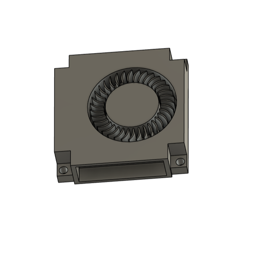 3D file Radial fan model only 👽 ・3D printing model to download・Cults
