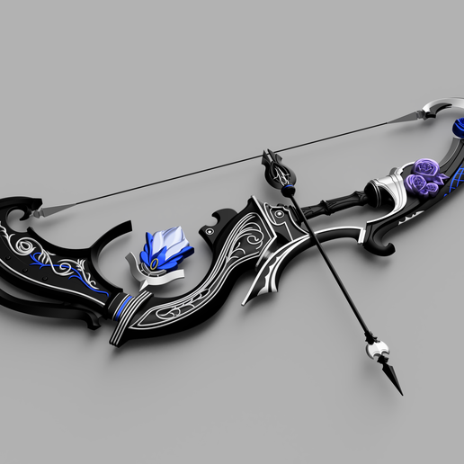 🏹 Edenmorn Cavalry Bow・ 3D File for ・Cults