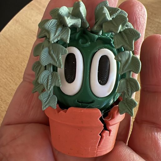 🌿 Blob Plants - Mini Plant Collectible Art Toy with Pot Container・3D ...