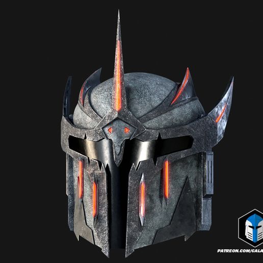 🪖 Demonic Mando Helmet - 3D Print Files・ 3D File for 3D printing・Cults