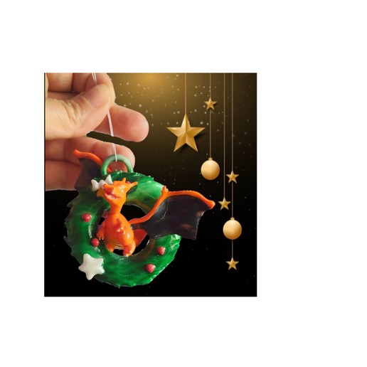 🎄 charizard christmas ornament christmas tree ornament pokemon・Free STL ...