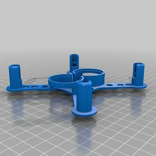 Free STL file Quad Base 🛸 ・Template to download and 3D print・Cults