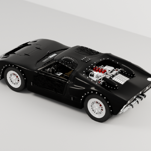 STL file FORD GT40 🚙 ・Template to download and 3D print・Cults