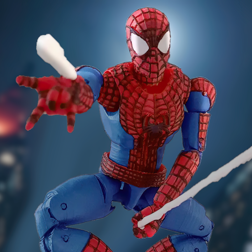 🎨 The Amazing Spider-Man Complete Action Figure・ 3D File for ・Cults