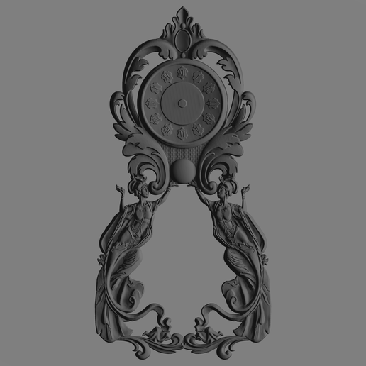 arquivo STL clock cnc design 🕰️ ・modelo para impressão 3D para download ...