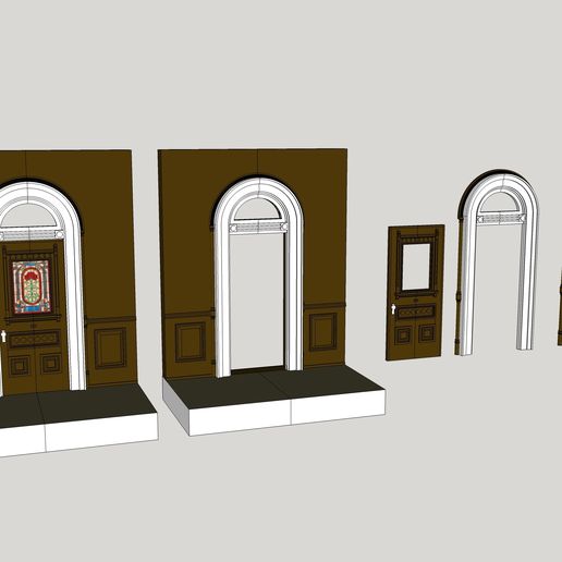 🚪 Stranger Things Door from the Vecna Creel House・ STL File for ・Cults