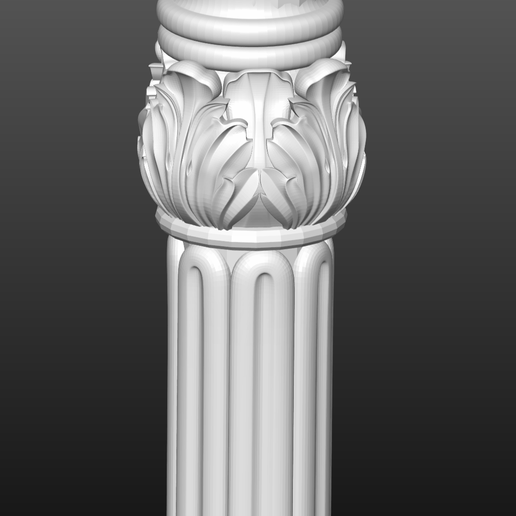 3D file Column 3D 🛏️ ・3D printing model to download・Cults