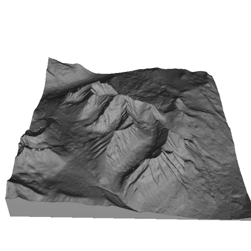 Free STL file Mount Edith Cavell - Alberta Canada 🇨🇦 ・3D print design ...