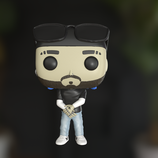 Archivo STL Funko Rauw Alejandro 🎵 (OBJ)・Objeto imprimible en 3D para descargar・Cults