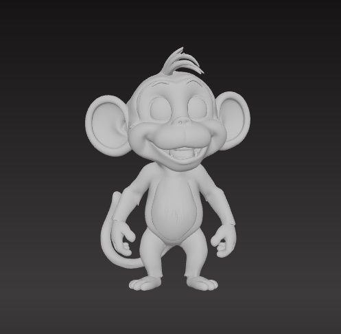 🐒 cartoon monkey・ STL File for 3D printing・Cults