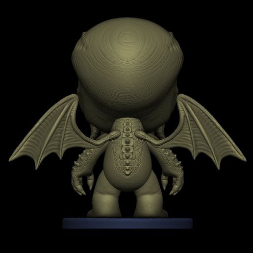 👹 Mini Cthulhu・Free 3D File for 3D printing・Cults