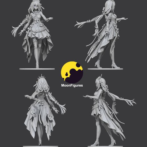 🎮 Castorice・ STL File for 3D printing・Cults
