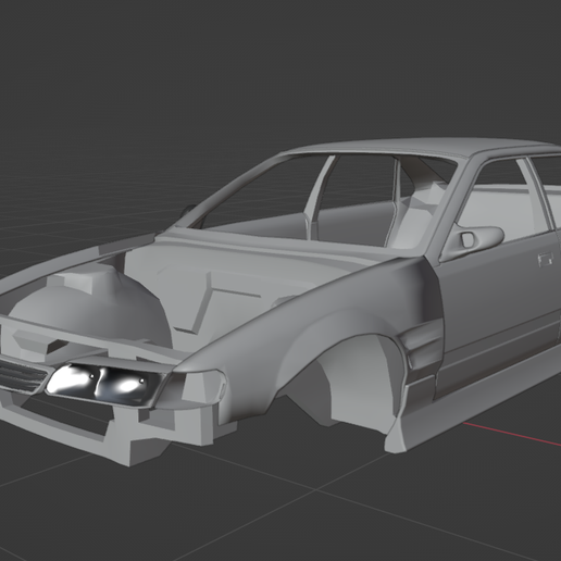 💯 JZX 100 body・ STL File for ・Cults