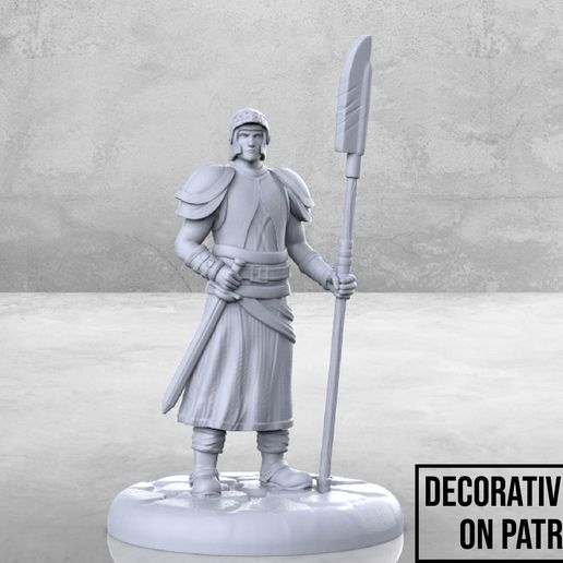 STL file City Guard - Tabletop Miniature 🏙️ ・3D printable model to ...