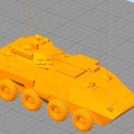 STL file BTR-4 🔫 ・3D printing idea to download・Cults