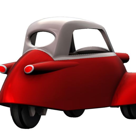 🚗 Messerschmitt KR200 – 3D Printable Microcar Model・ STL File for 3D ...