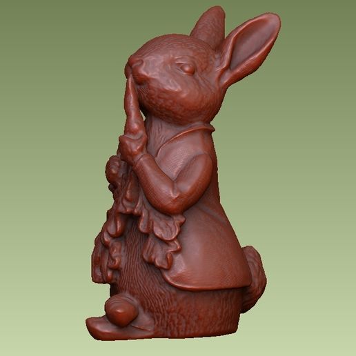 🐇 Peter Rabbit・ STL File for 3D printing・Cults