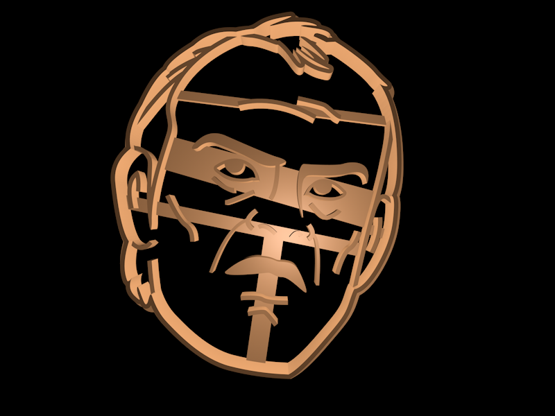 Download STL file grand theft auto 5 (gta5) cookie cutter set • 3D ...