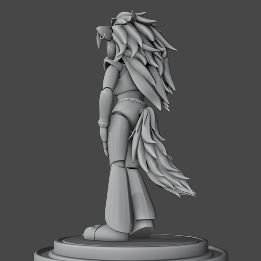 🎨 roxy fnaf security breach・ OBJ File for 3D printing・Cults