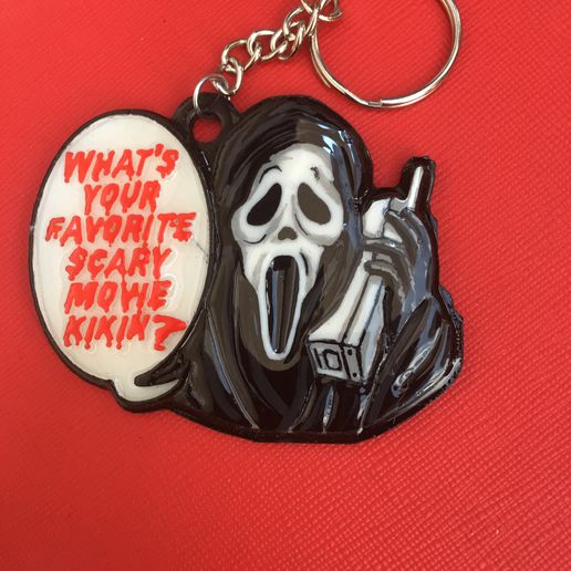 🗝️ Ghostface Scream Duo・ OBJ File for ・Cults