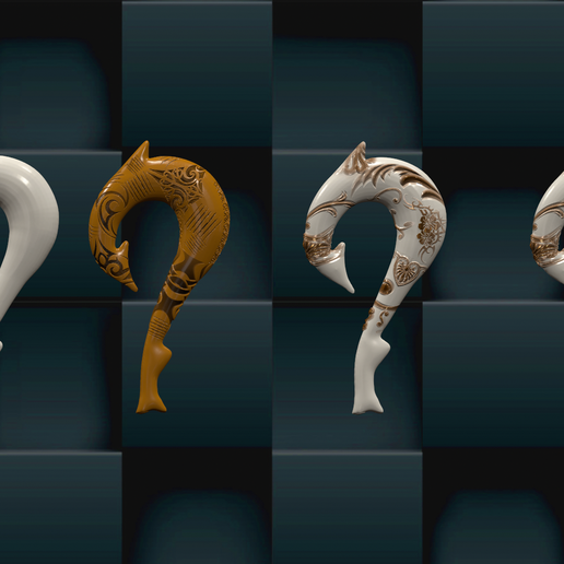 🪝 Inspired Maui's Hook・ STL File for 3D printing・Cults