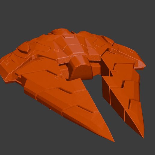 😇 Halo Seraph Fighter- Halo Reach・ STL File for 3D printing・Cults