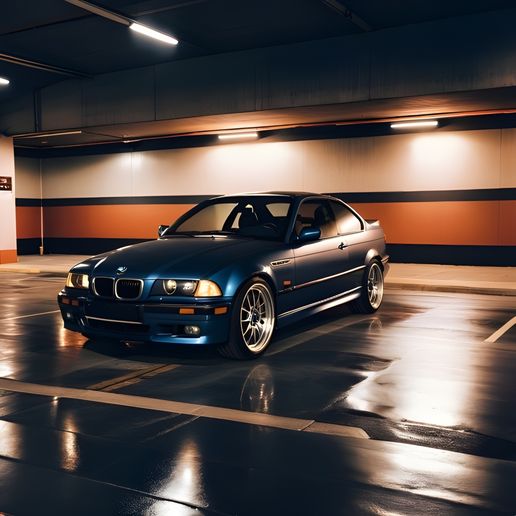 STL file BMW E36 COUPE 🚗 ・3D printer design to download・Cults
