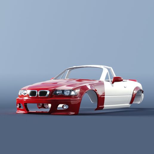 🚗 MAZDA MX5 BMW FACE LIFT 1/24 scale・ 3D File for 3D printing・Cults