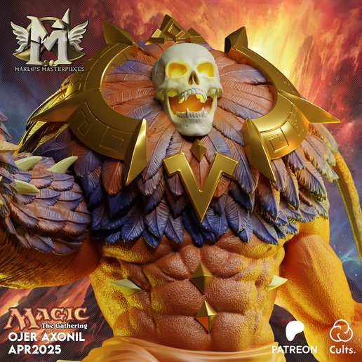 👾 MTG: Ojer Axonil・ 3D File for 3D printing・Cults