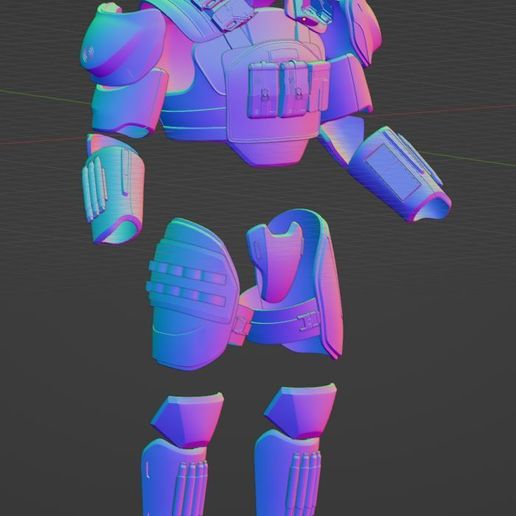🛰 helldivers 2 juggernaut armor・ 3D File for 3D printing・Cults