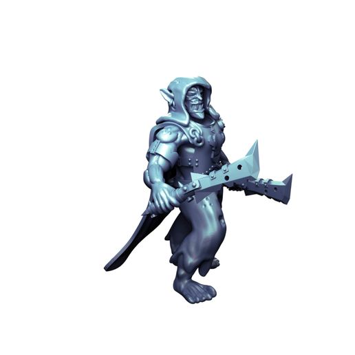 👺 Orc Boss and Goblin Assassin/Miner War Band・Free 3D File for ・Cults