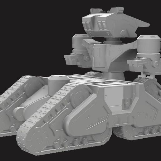🔮 Future Resistance Exo's Eradicator Tank・ 3D File for ・Cults