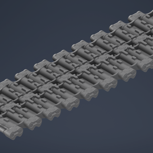 🛤️ Movable Tracks for T-80・ STL File for 3D printing・Cults
