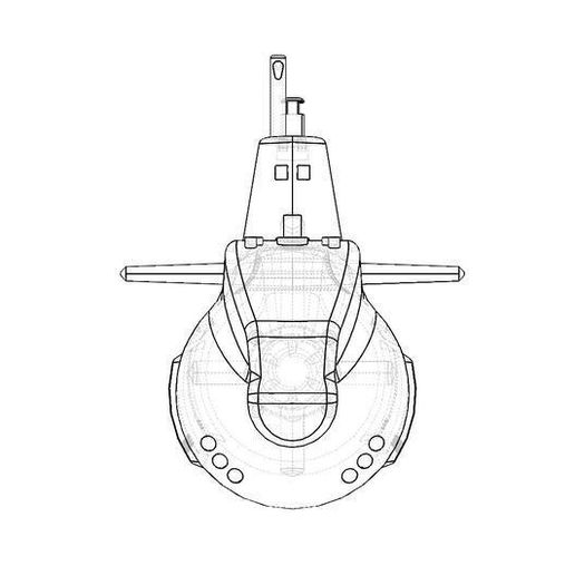🎲 Astute Class Nuclear Submarine・Free STL File for 3D printing・Cults