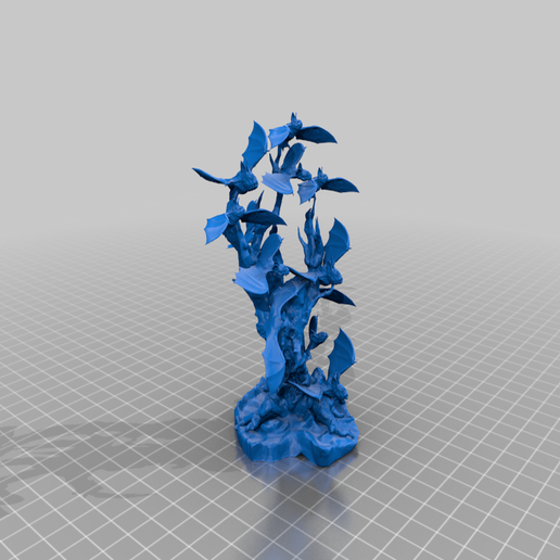 🦇 Bat Swarm・Free 3D File for ・Cults
