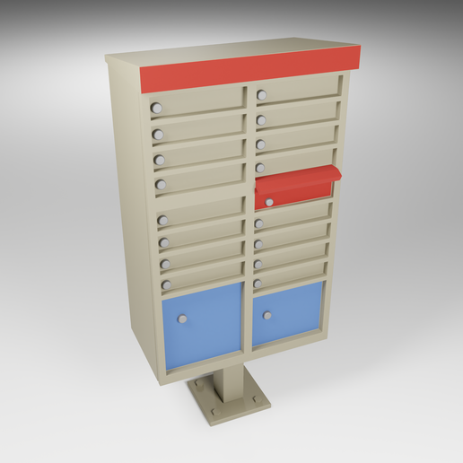 📫 Mailbox・Free STL File for ・Cults