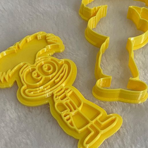 STL file Anxiety Inside Out Cookie Cutter - Anxiety Inside Out Cookie ...