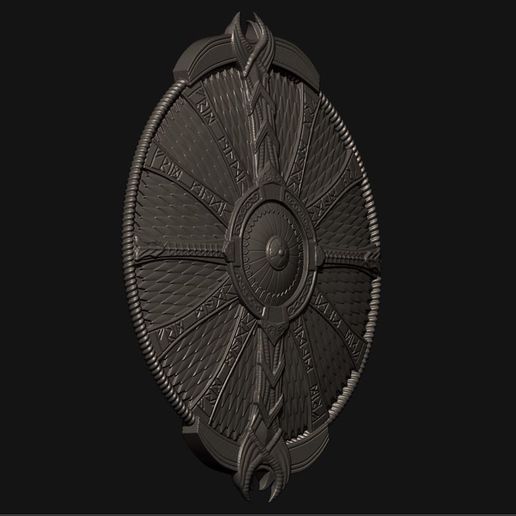 🛡️ Shield of Kratos - Guardian Shield - God of War・ STL File for ・Cults