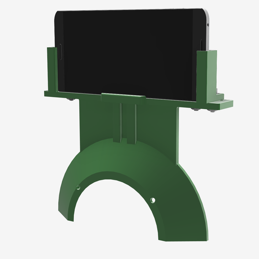 3D file THRUSTMASTER T300 / TX UNIVERSAL HUD / Phone HOLDER V2 option 2 ...