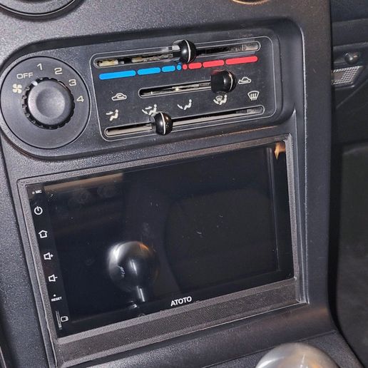 🚗 NA Miata MX5 Double Din Trim Panel・ STL File for ・Cults