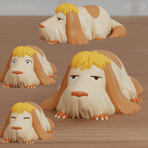 3D file Heen Howl Chibi Moving Castle 3 models No Supports 🏰 ・Design to ...