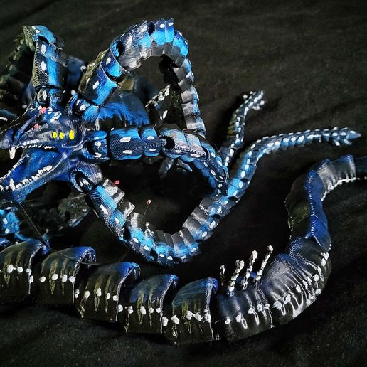 👹 Articulated Gargantuan Leviathan - Subnautica・ 3D File for 3D ...