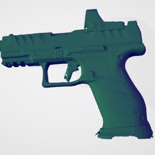 🩻 Walther PDP 4.6 SD 3D scan・ STL File for 3D printing and CNC ...